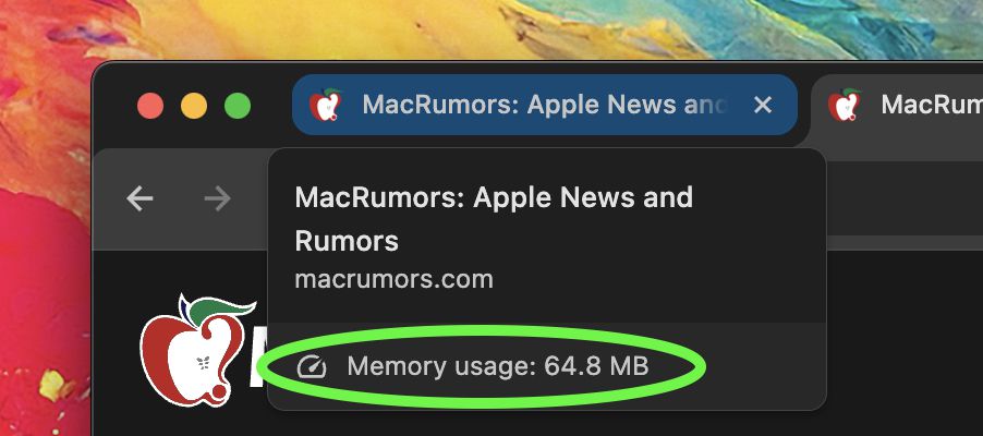 How to View Memory Usage for Individual Chrome Tabs - MacRumors