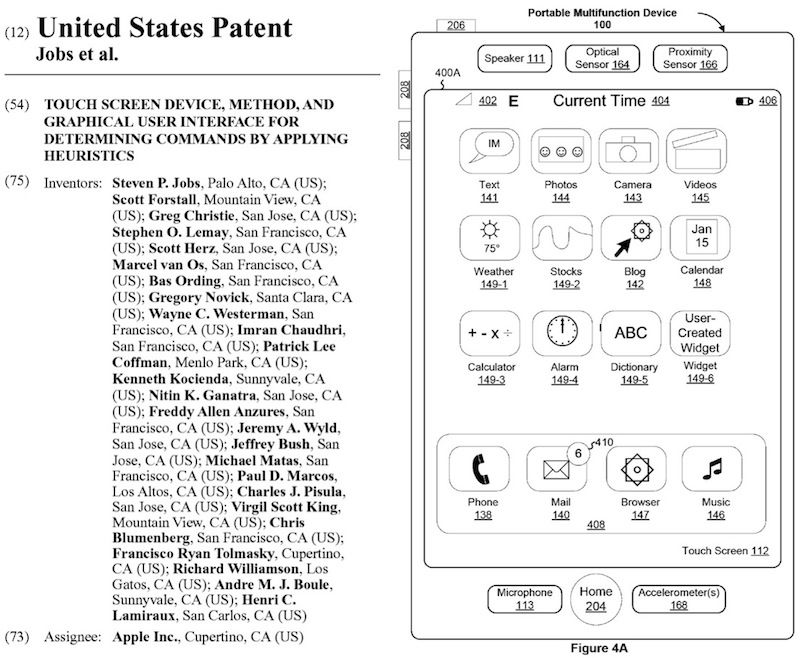 Apple's Massive 'Steve Jobs Patent' for the iPhone Reconfirmed in its ...