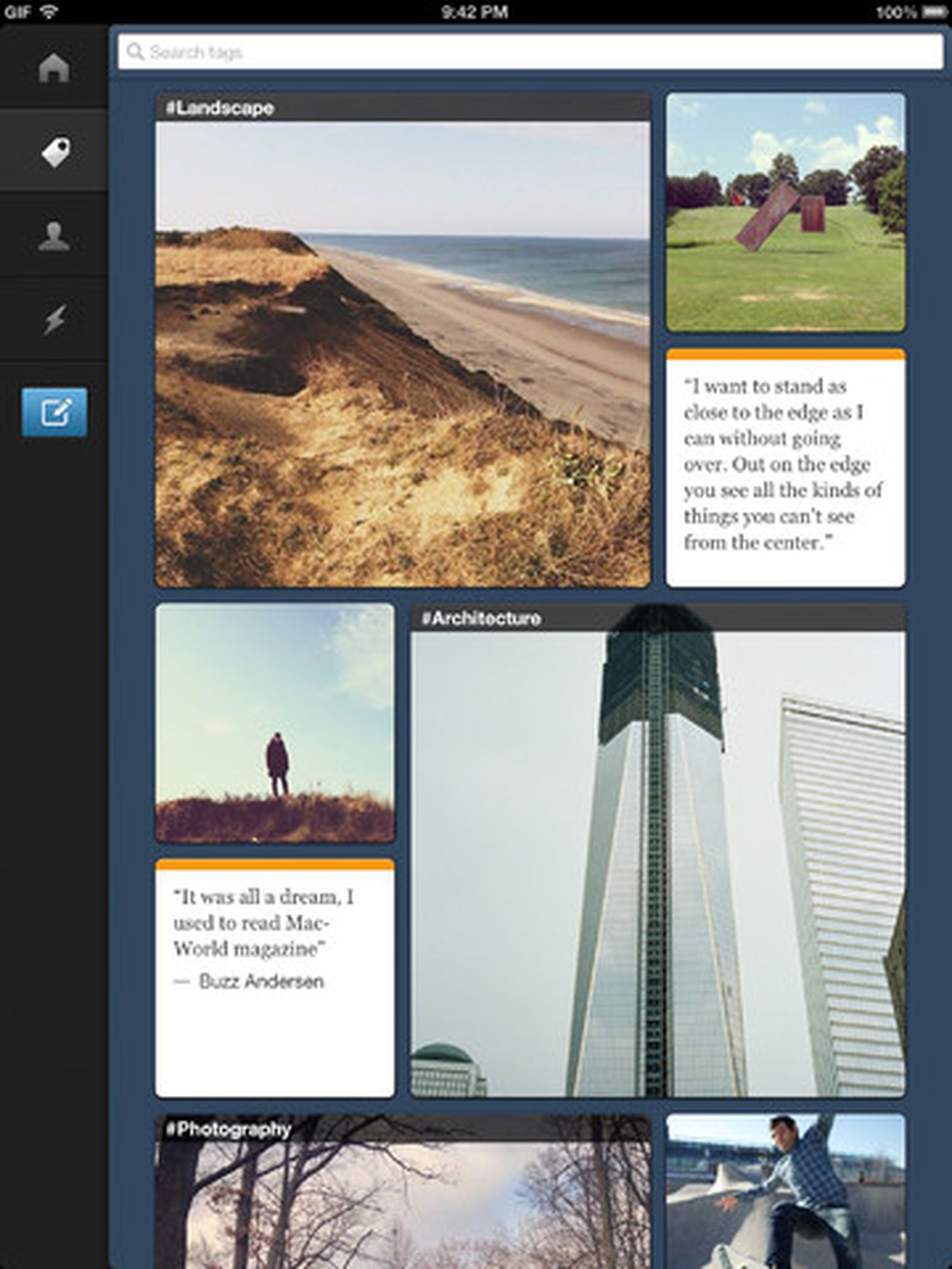 Tumblr Launches iPad-Optimized App - MacRumors