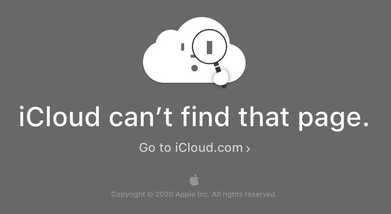 iCloud Website Down for Some Users - MacRumors