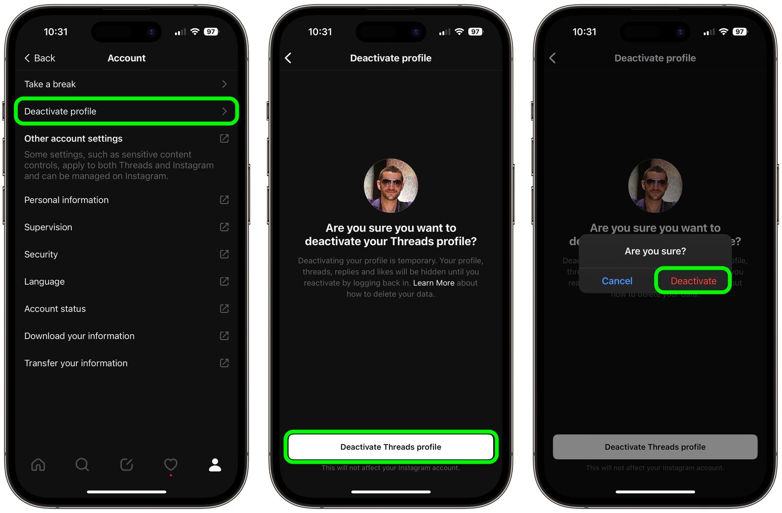 How to Delete or Deactivate Your Threads Account - MacRumors