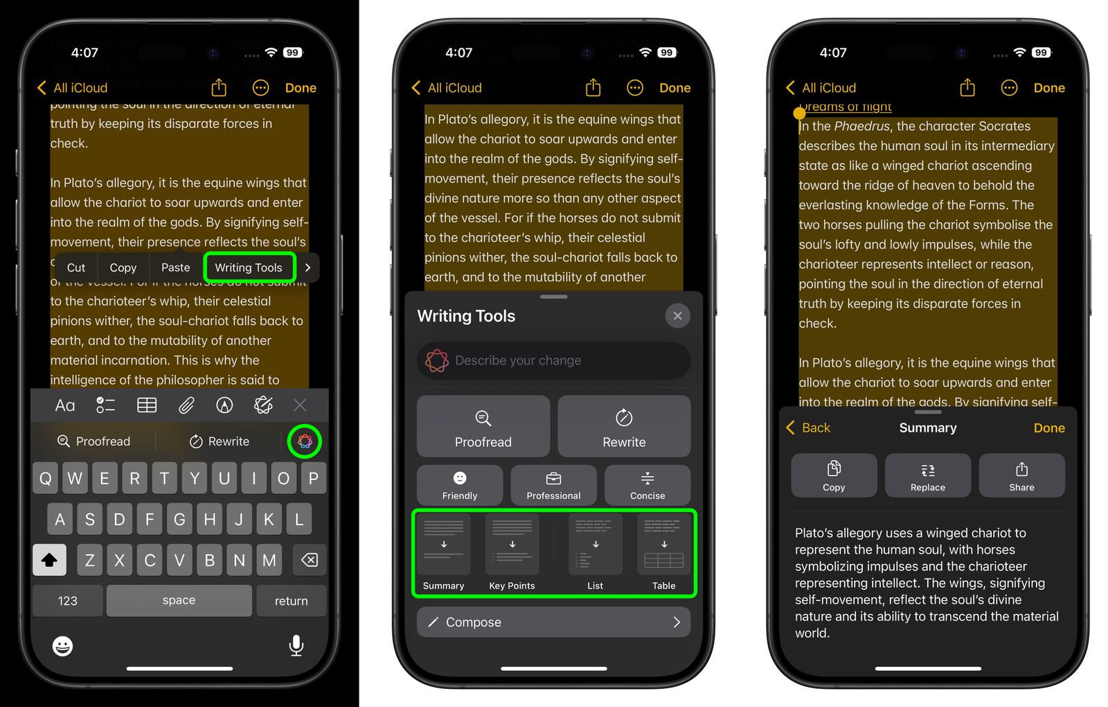 iOS 18.1: Summarize Text With Apple Intelligence - MacRumors