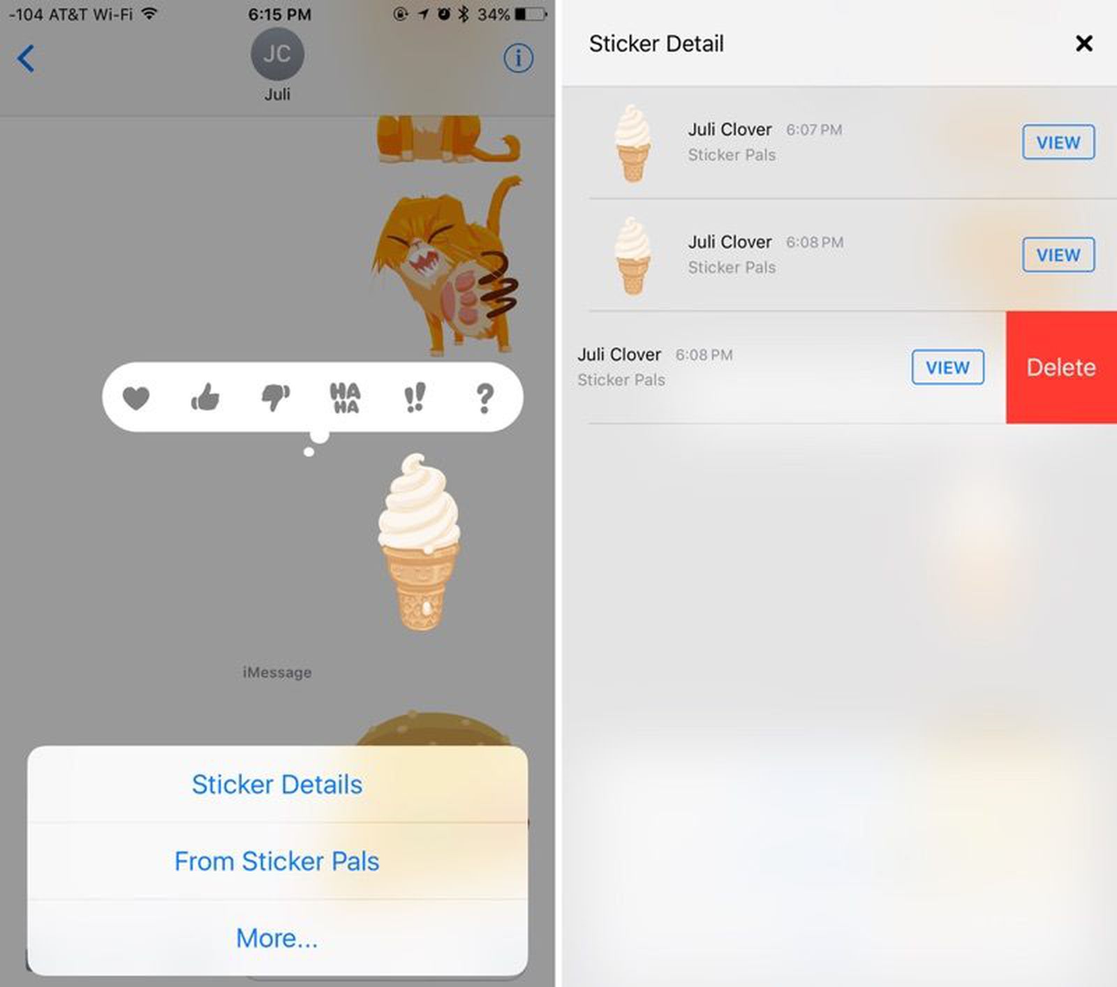 Messages in iOS 10: How to Install and Use Sticker Packs - MacRumors