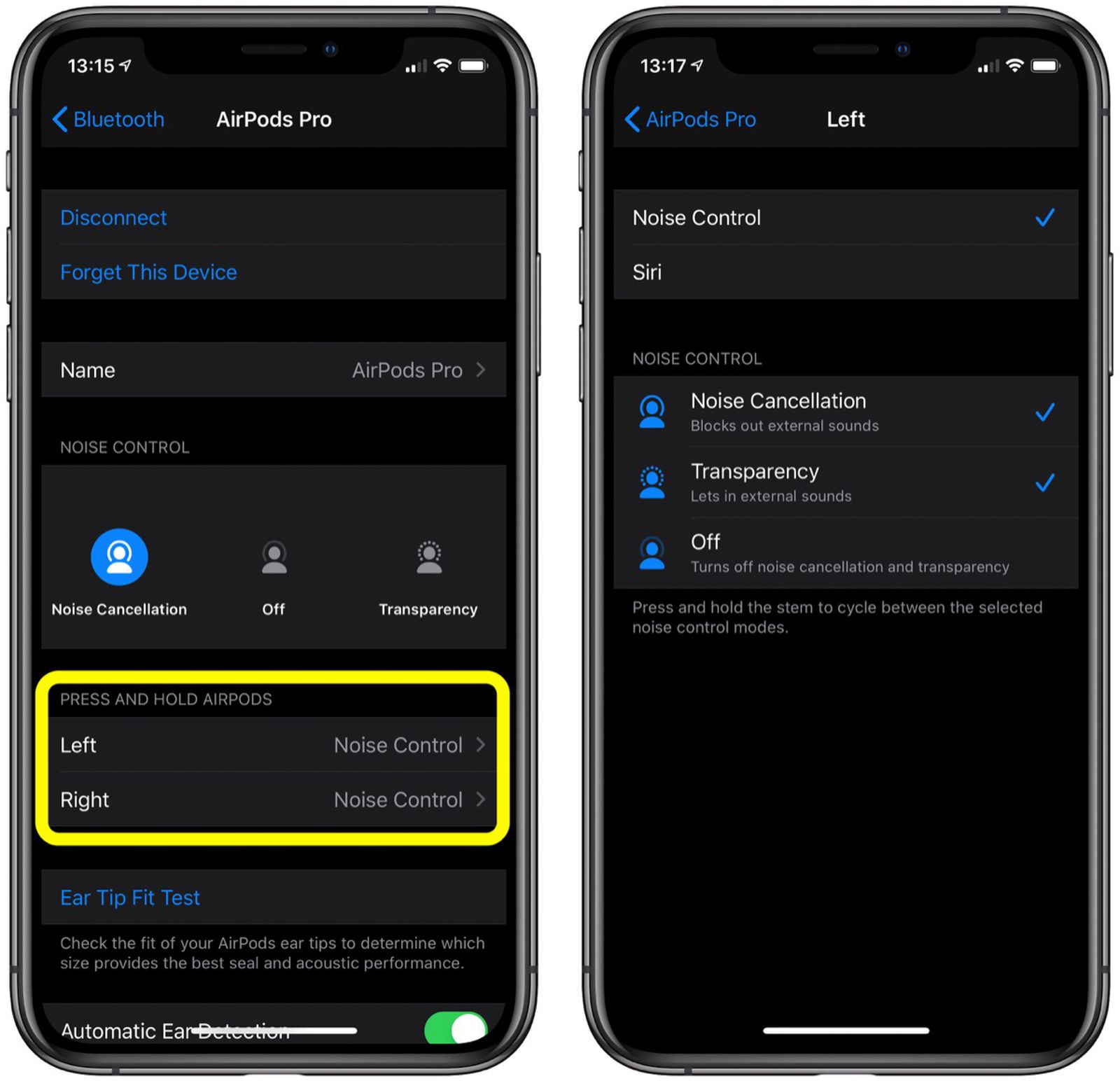 How to Customize the Force Sensor Gesture Functions on AirPods Pro ...