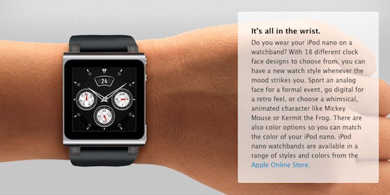 Apple's Work on Wearable Computer Concepts Includes Wrist-Wrapping iPod ...