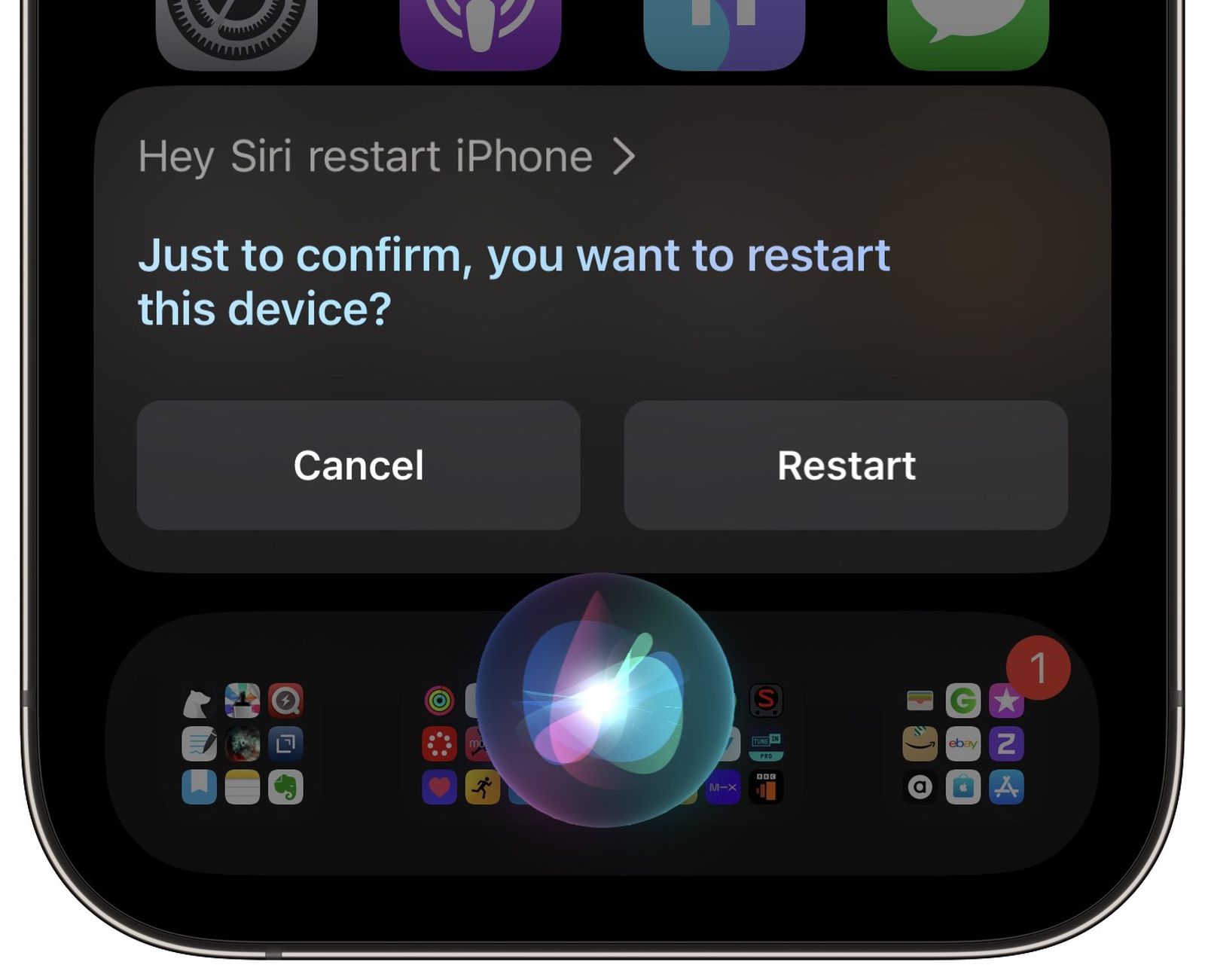 How to Use Your Voice to Restart Your iPhone - MacRumors