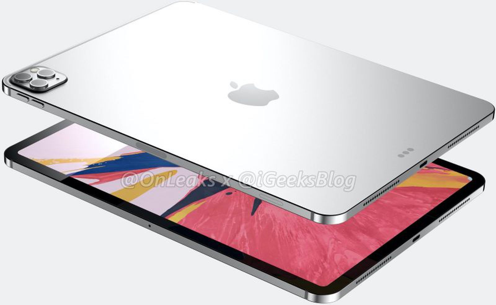 Renders Depict Alleged Design of 2020 11 and 12.9-Inch iPad Pro Models ...