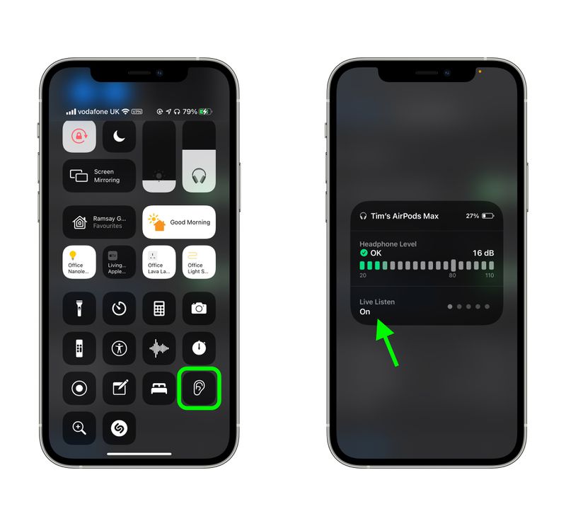 How to Use Apple's Live Listen Feature With AirPods Max - MacRumors
