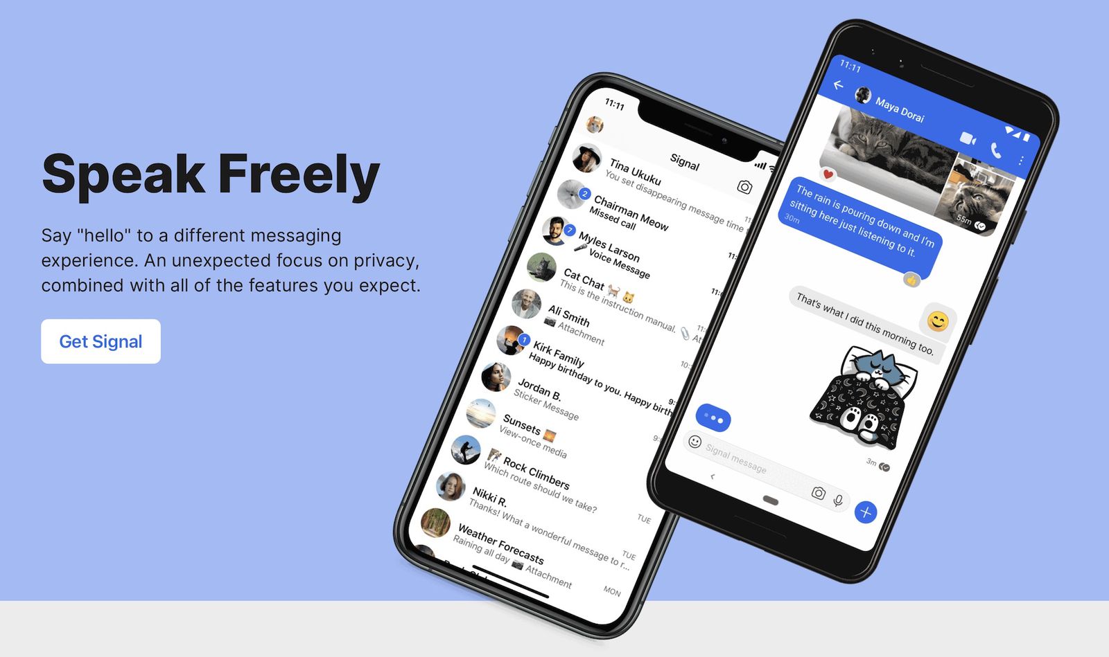 Signal Private Messenger Gains Chat Wallpapers, Animated Stickers ...
