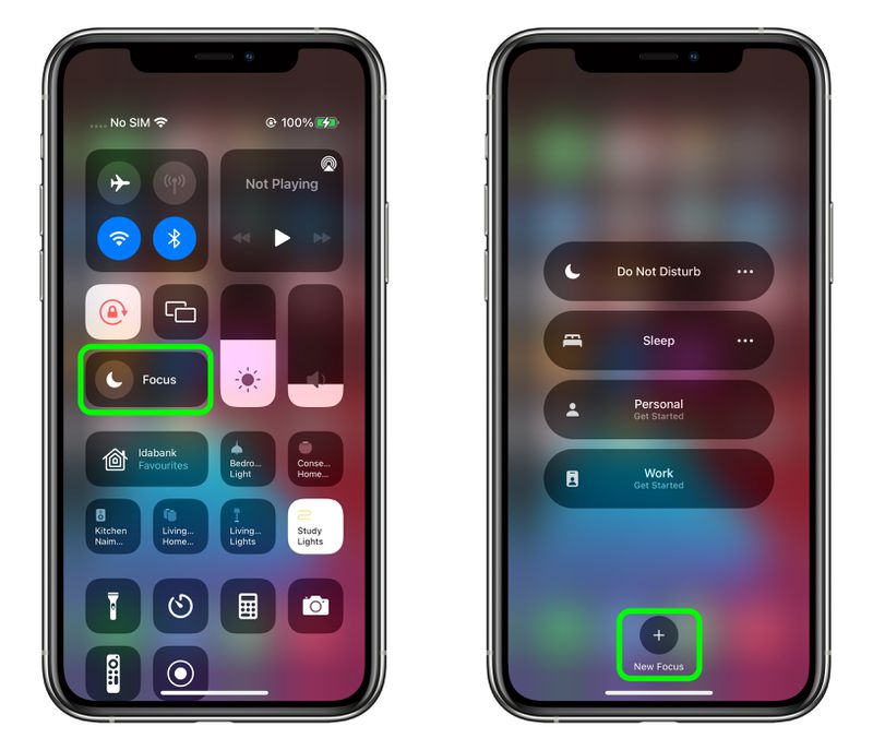 iOS 15: How to Create a Focus - MacRumors