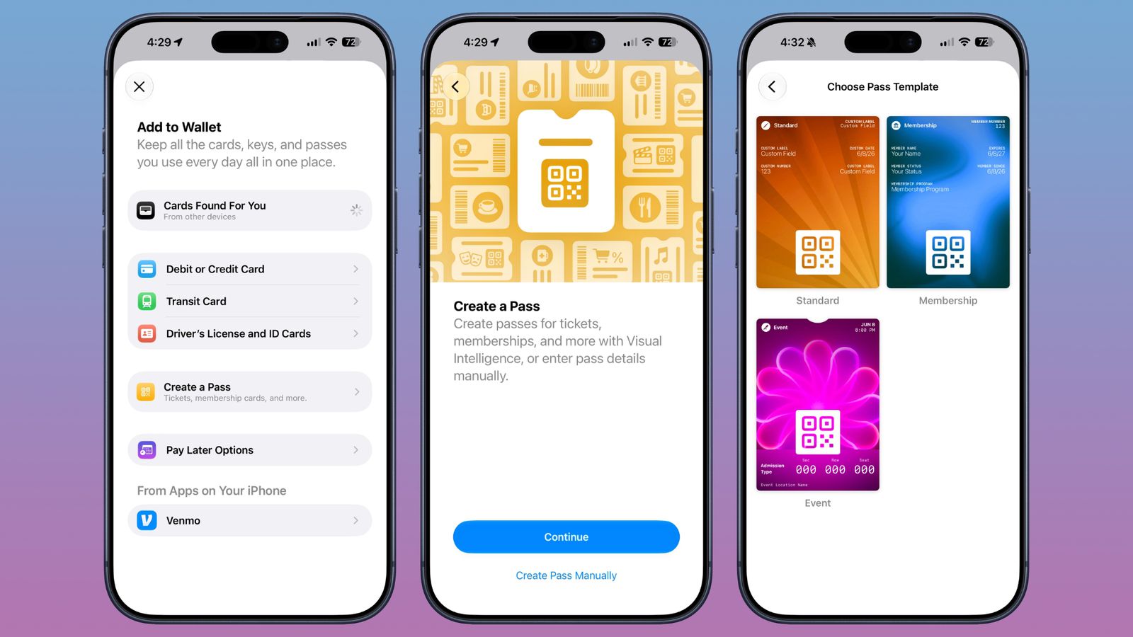 iOS 27 Wallet App Gets 'Create a Pass' Feature - MacRumors