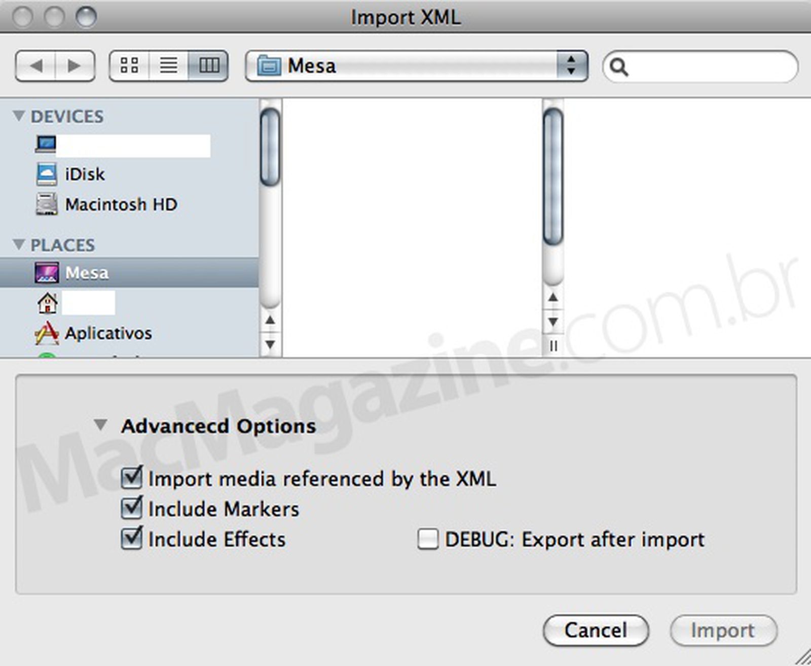 Evidence of XML Importer Found in Final Cut Pro X - MacRumors