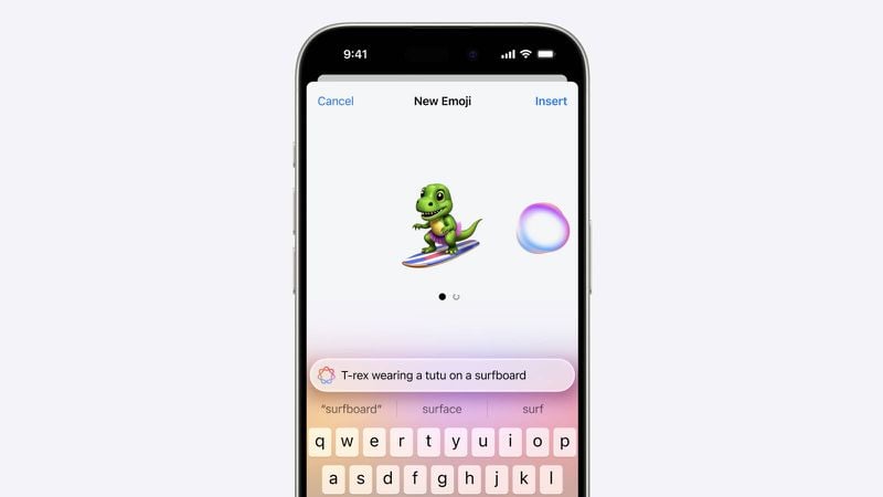 Ios 18s New Genmoji Feature Lets You Create Your Own Emoji Macrumors