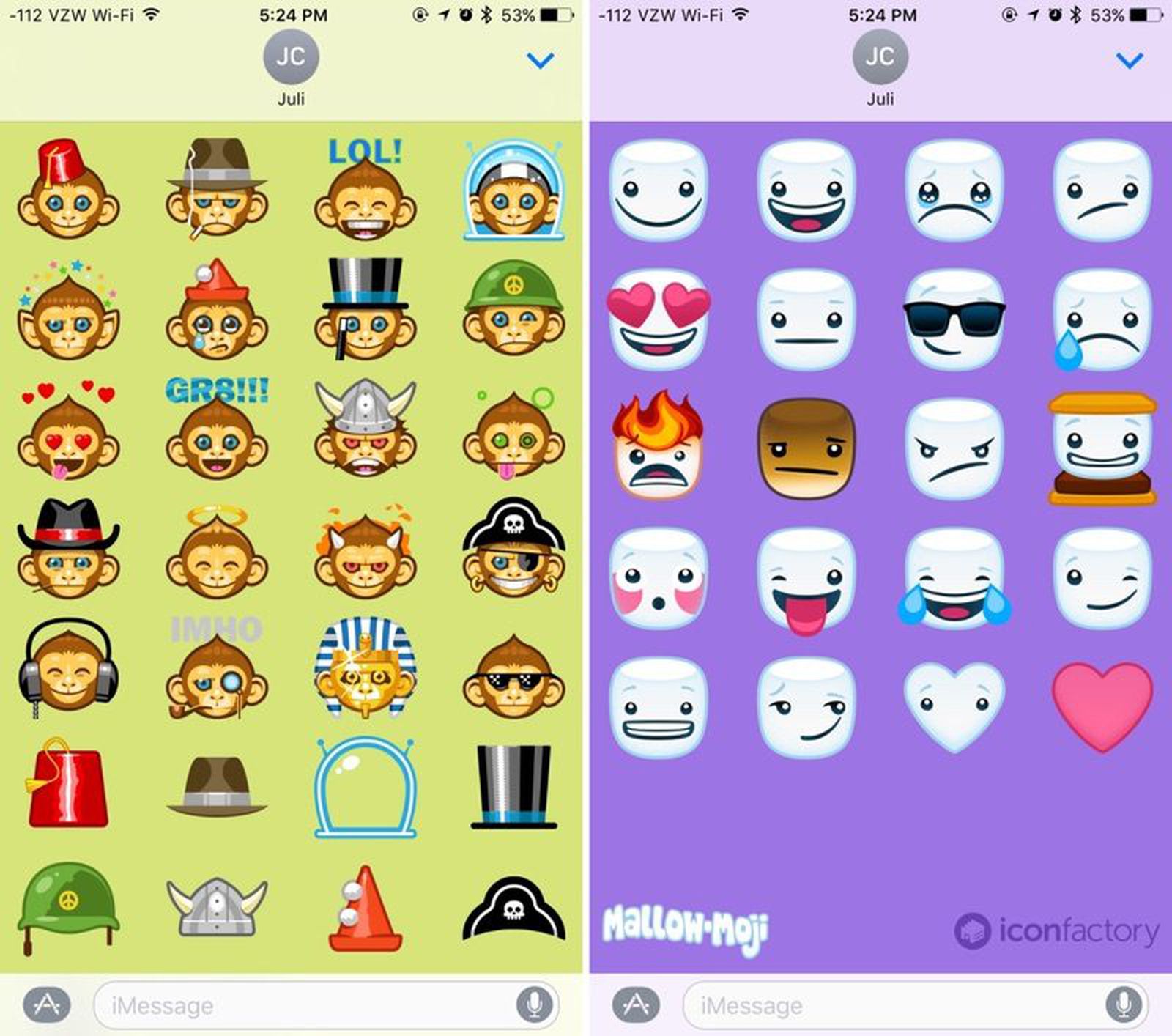 Must-Have Sticker Packs for Messages in iOS 10 - MacRumors