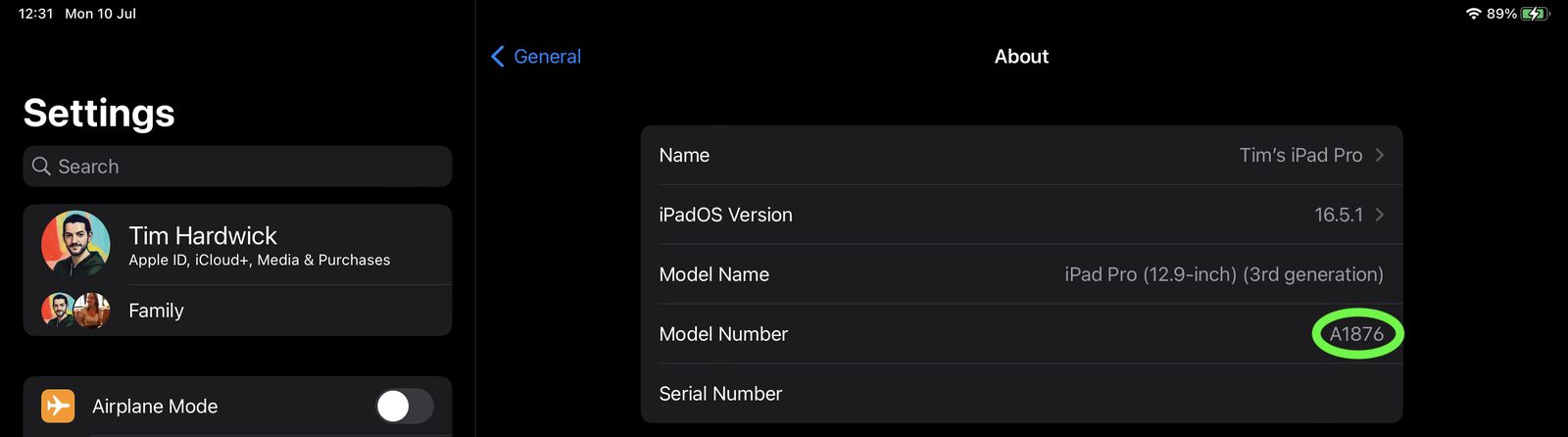 How to Identify Your iPad Model and Model Number - MacRumors