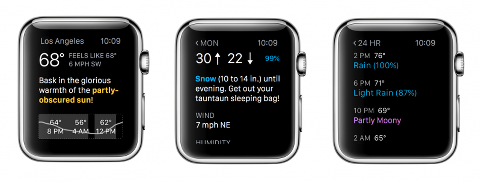 Apple Watch Weather Apps Provide At-a-Glance Forecasts Throughout the ...
