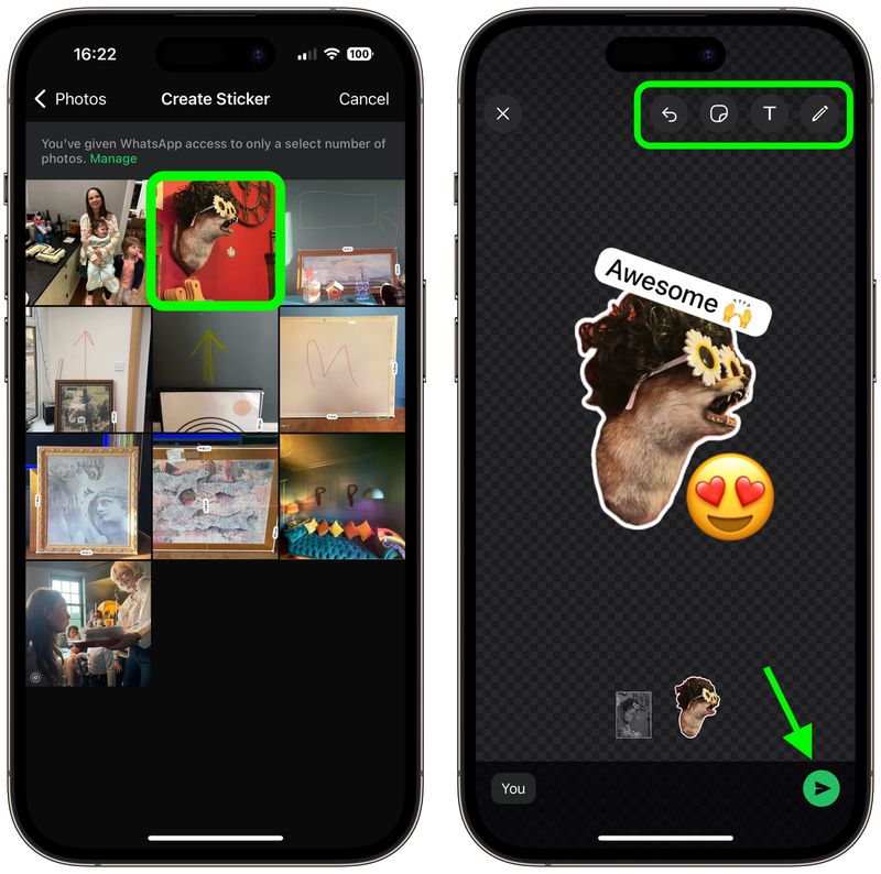How to Make Custom WhatsApp Stickers on iPhone - MacRumors