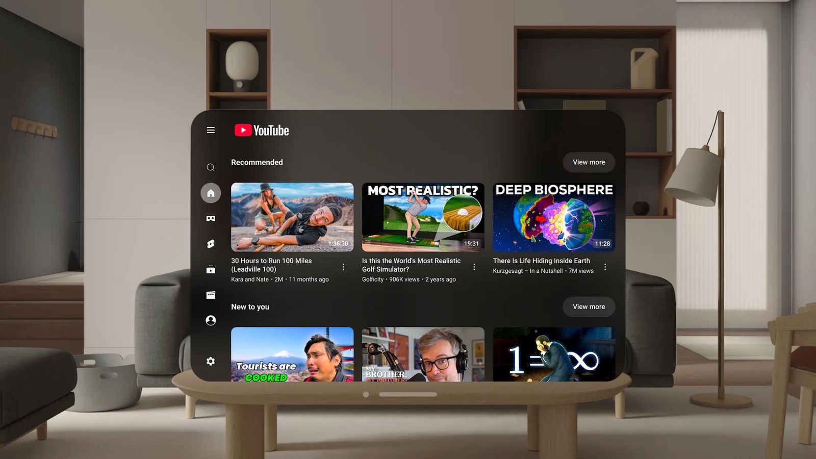 YouTube Launches on Apple Vision Pro - MacRumors