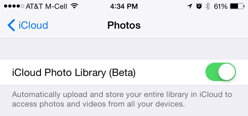 iOS 8.1 Brings iCloud Photo Library to All Users, With Images ...
