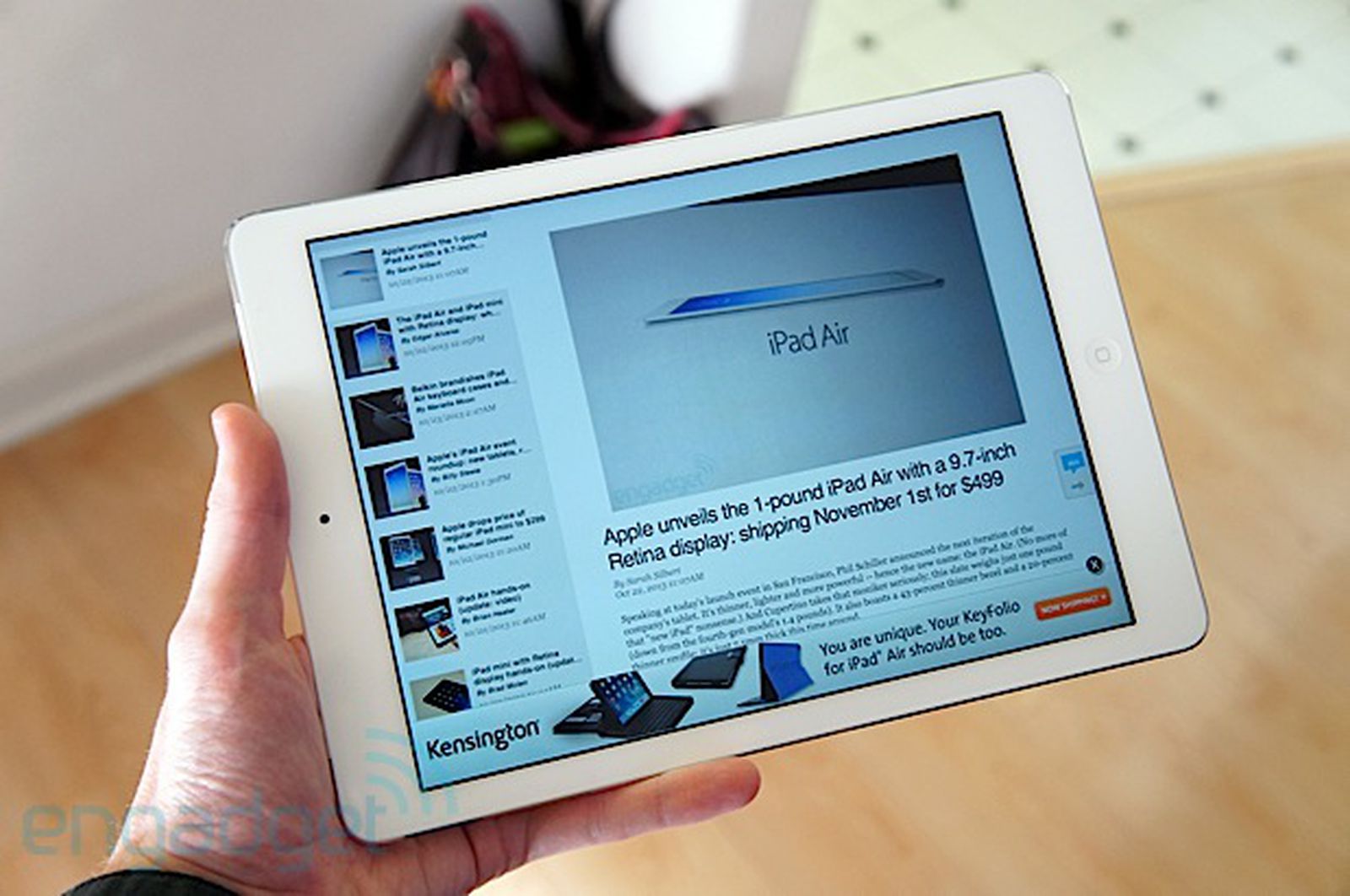 First iPad Air Reviews: 'Ridiculously Small and Light', Apple's Most ...