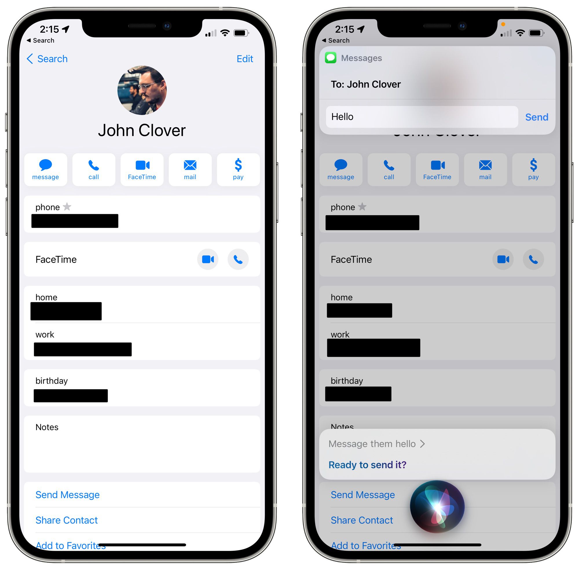 iOS 15 Siri Guide: On Device Offline Recognition and Updates - MacRumors