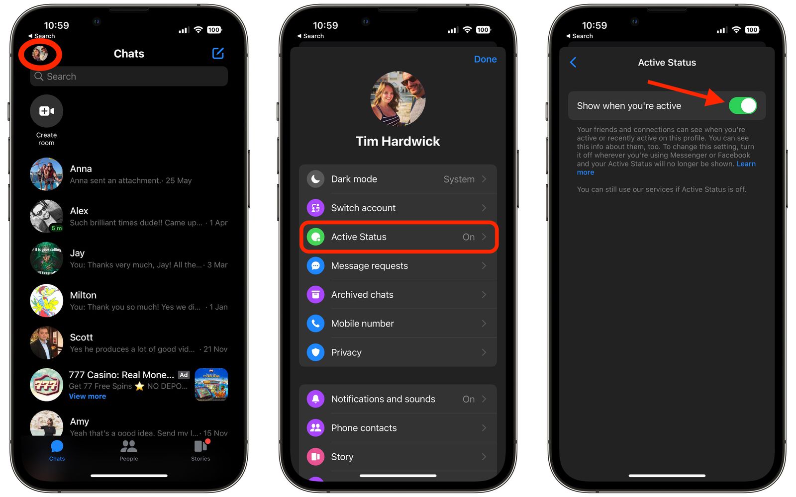 How to Disable Your Active Status on Facebook and Facebook Messenger ...