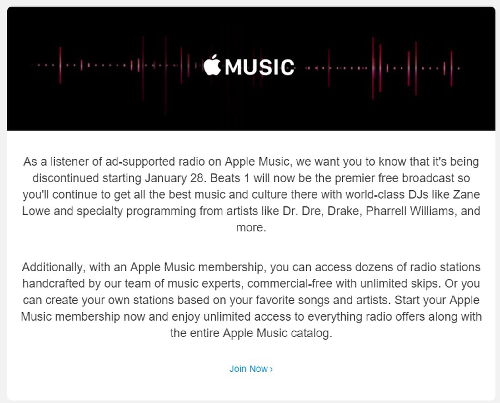 Apple Ending Ad-Supported iTunes Radio Stations at End of January ...
