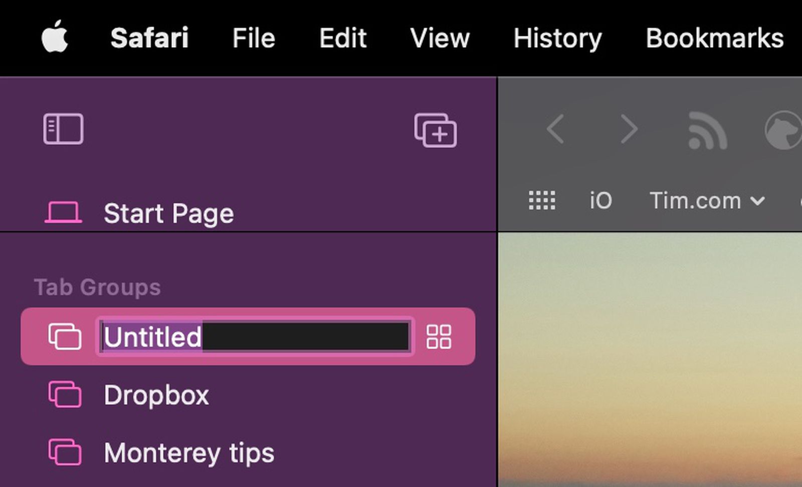 How to Use Safari Tab Groups in macOS - MacRumors