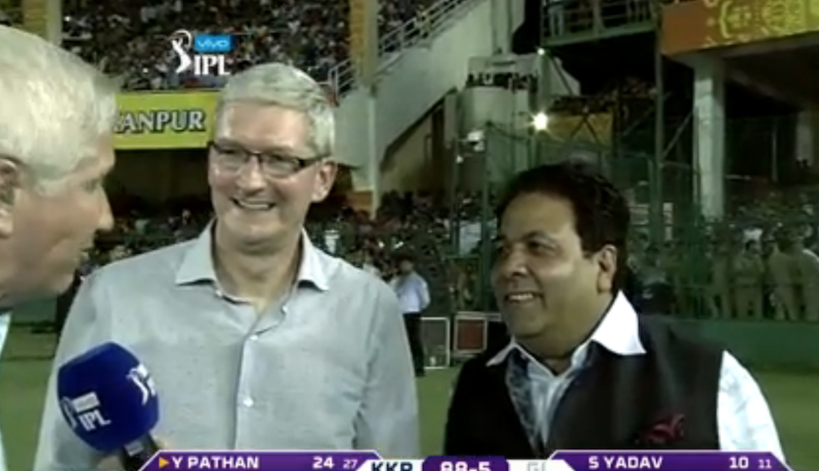 Tim Cook and Lisa Jackson's India Trips Continue With Cricket Games ...