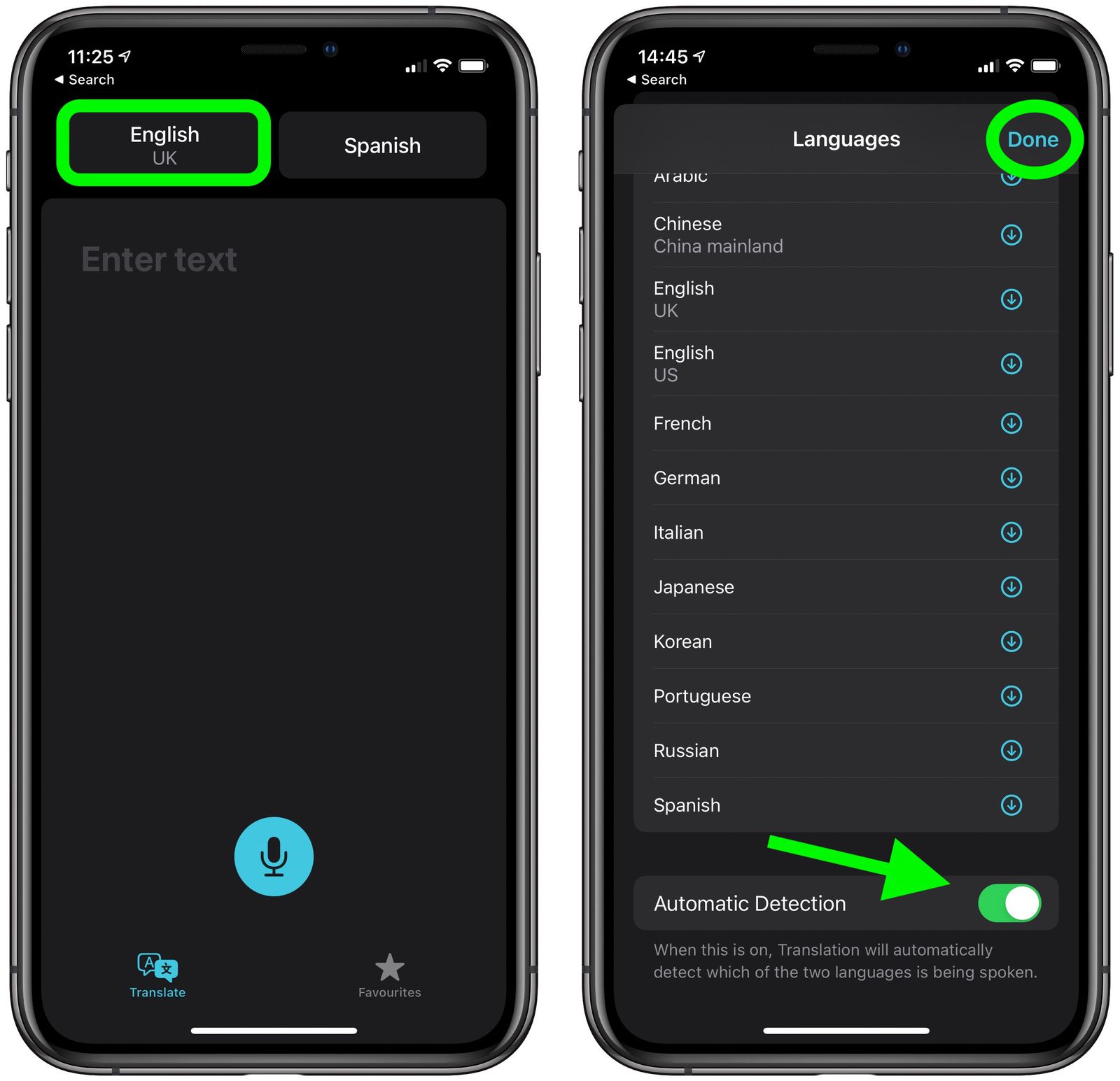 iOS 14: How to Use Conversation Mode in the Translate App - MacRumors
