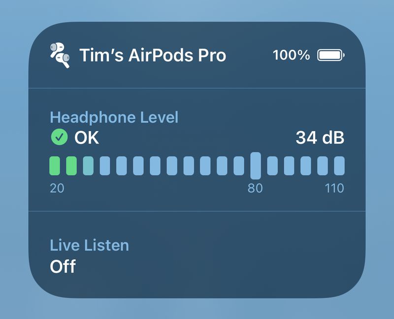 iOS 14: How to Check Headphone Audio Level in Real Time - MacRumors
