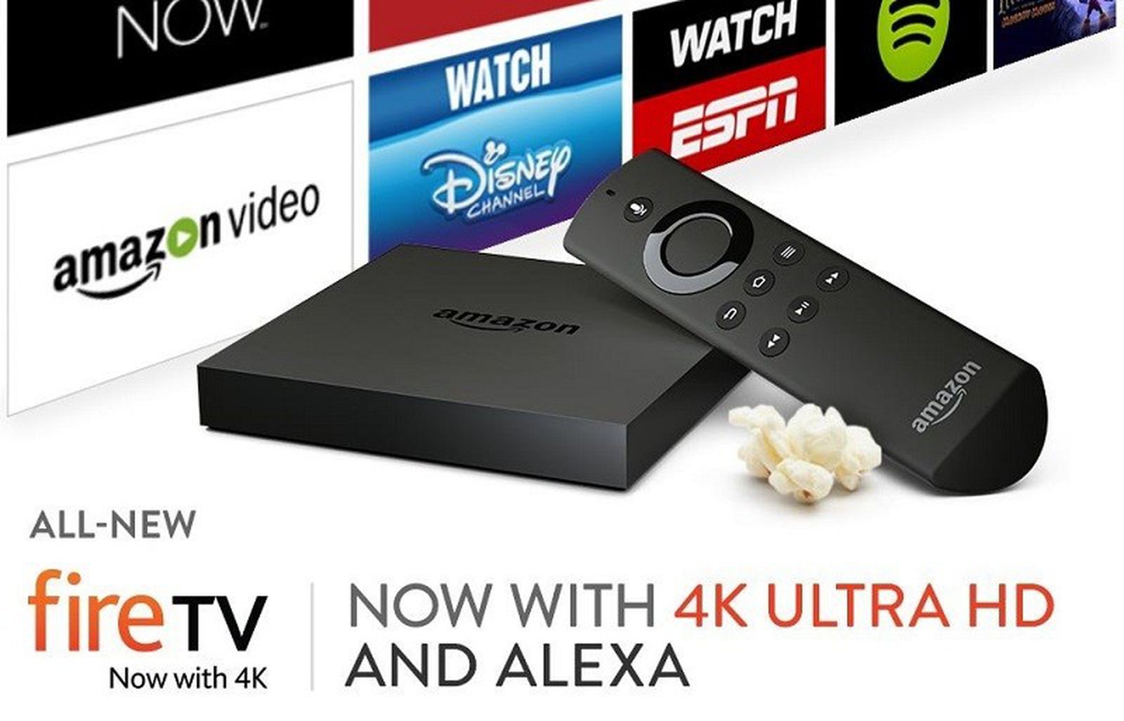 Amazon Debuts New Fire TV with 4K Video & Alexa Voice Assistant - MacRumors