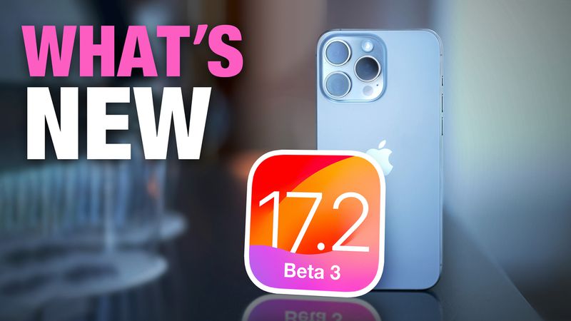 Everything New in iOS 17.2 Beta 3 - MacRumors
