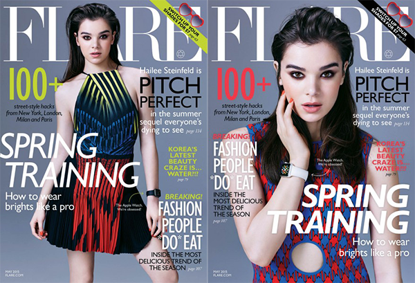 Apple Watch Featured on Cover of Canadian Fashion Magazine 'Flare ...