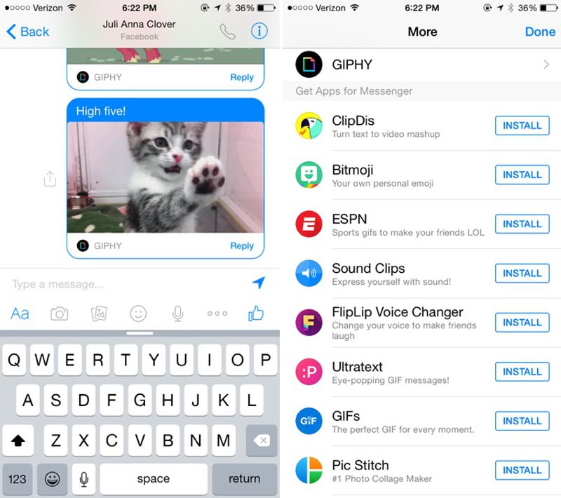 Facebook Turns Messenger Into a Platform, Allows Third-Party iOS App ...