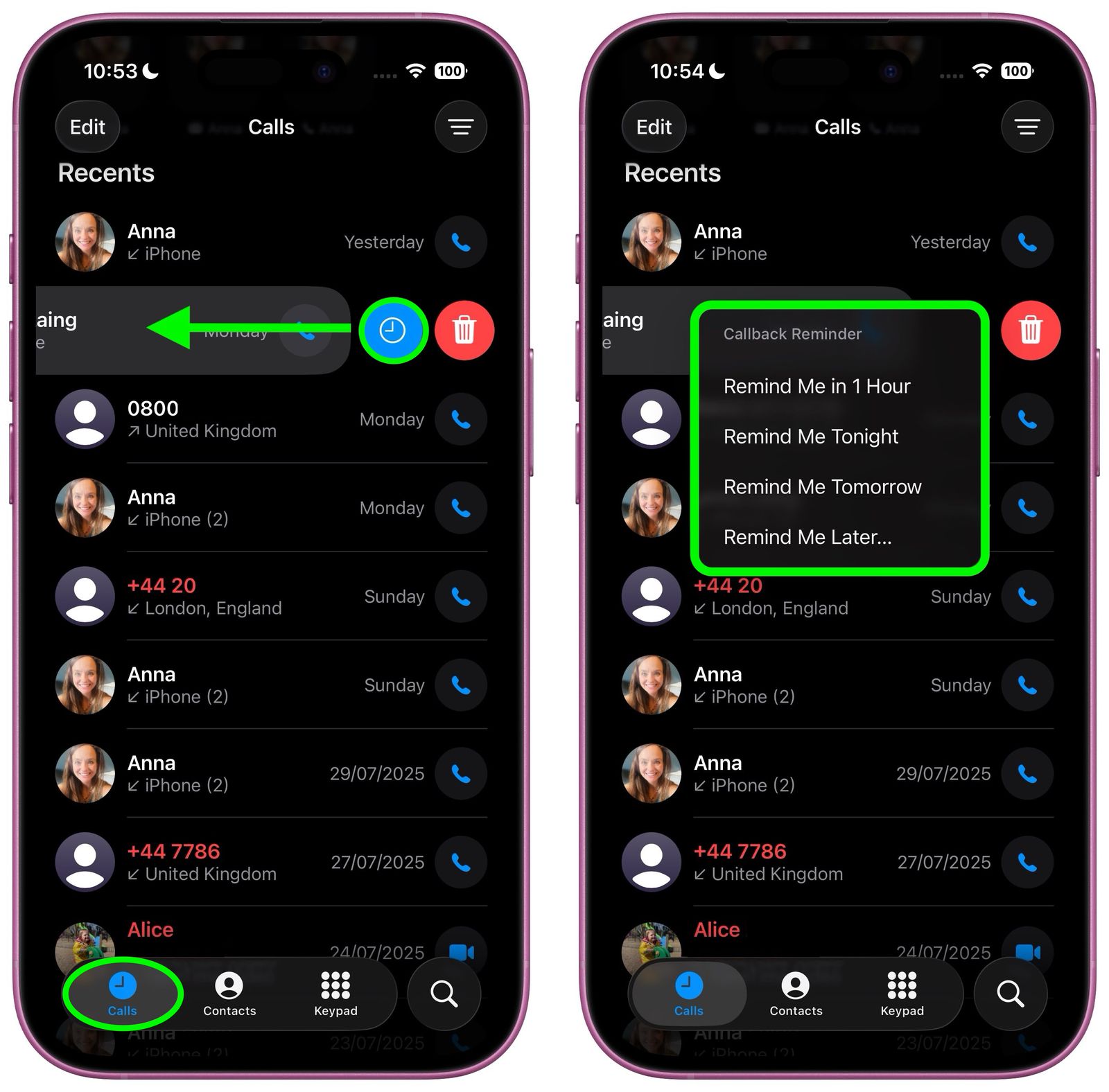 iOS 26: Get a Callback Reminder for a Missed Call - MacRumors
