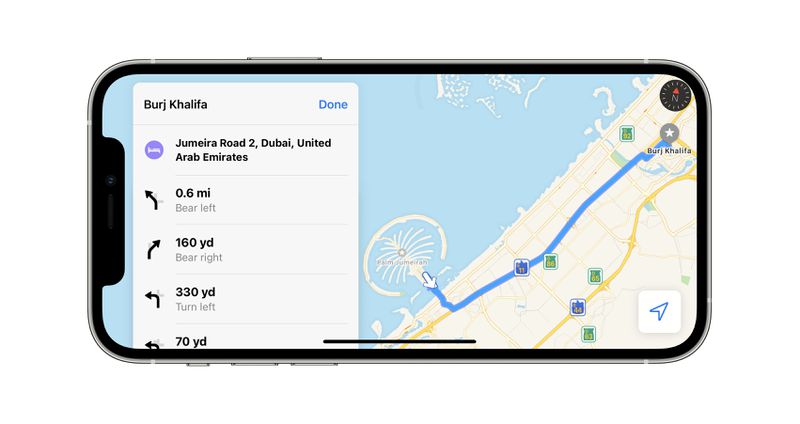 Apple Maps Expands Turn-by-Turn Directions for United Arab Emirates ...