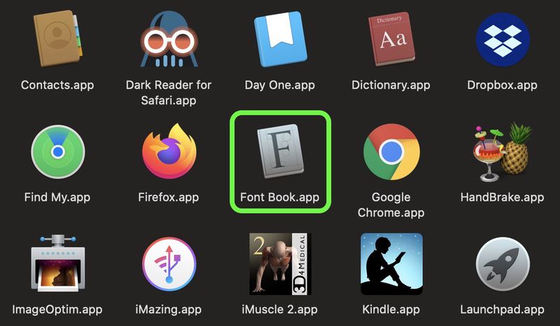 How to Install the New Free Mac Fonts in macOS Catalina - MacRumors