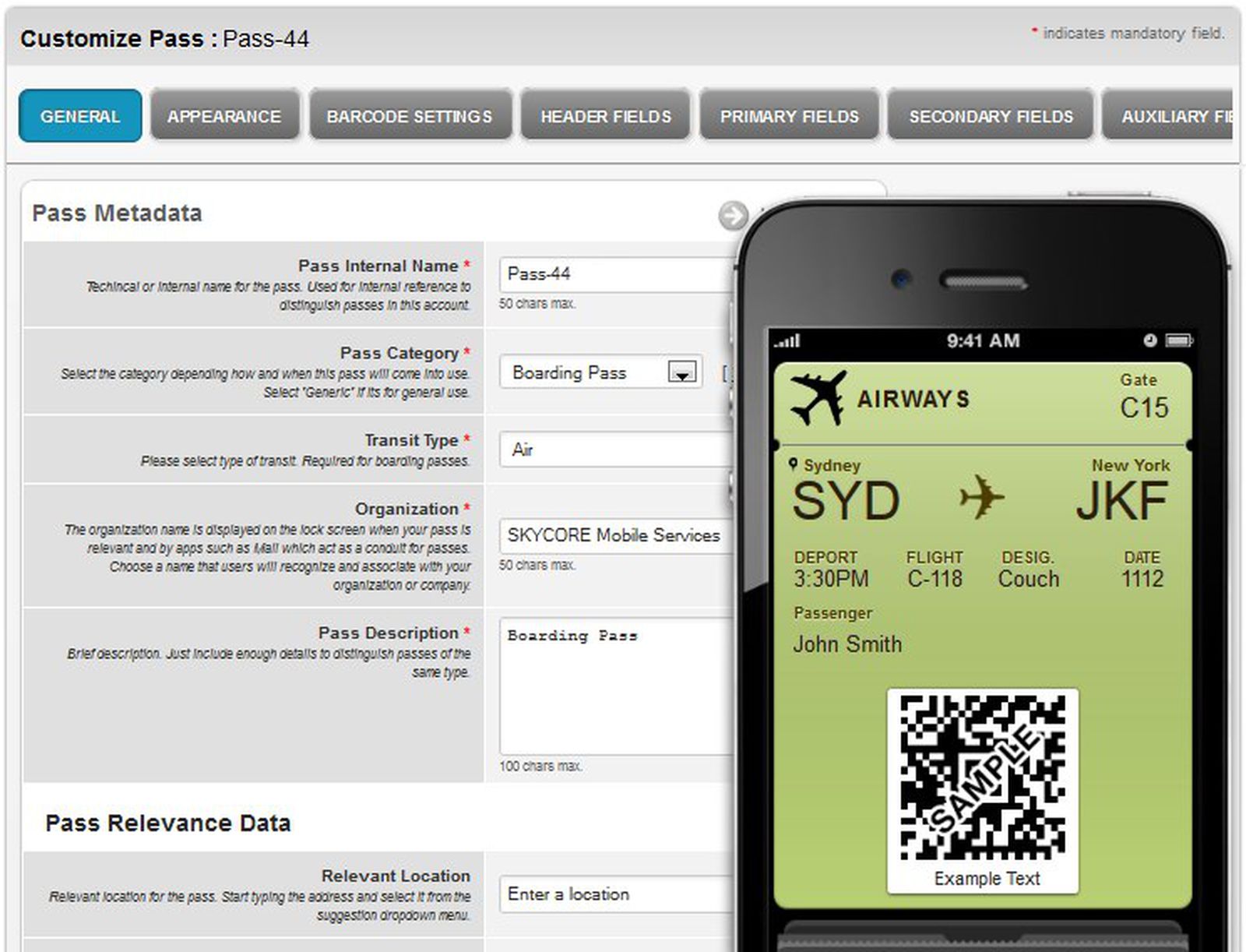 Skycore Creates Platform for Passbook Delivery Via MMS - MacRumors