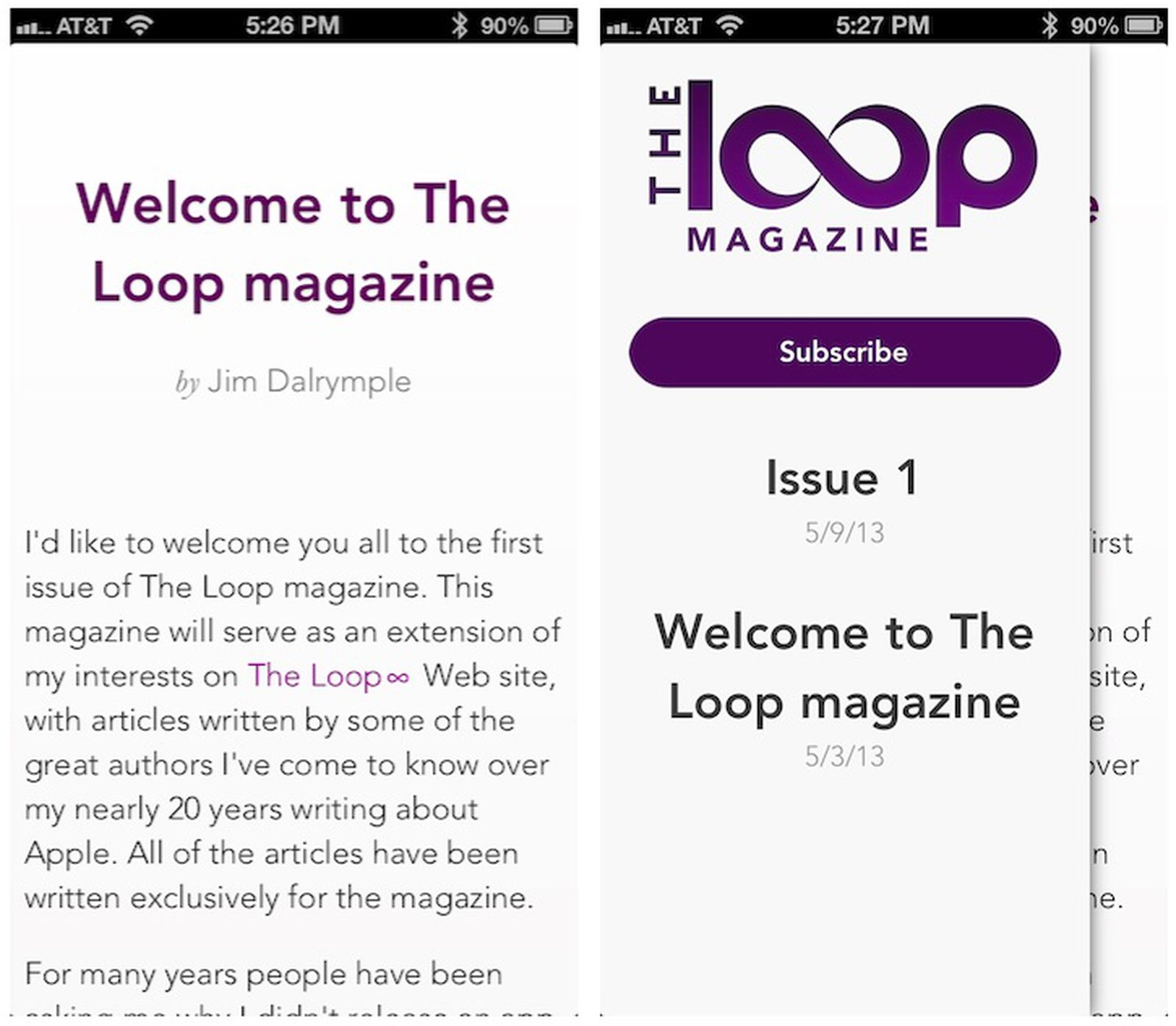 'The Loop' Launches New Magazine for iOS - MacRumors