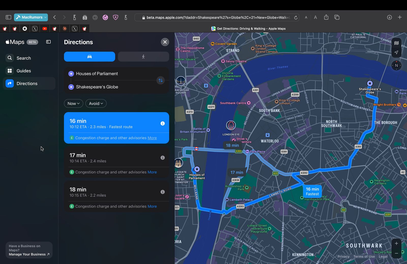 How to Use Apple Maps on the Web - MacRumors