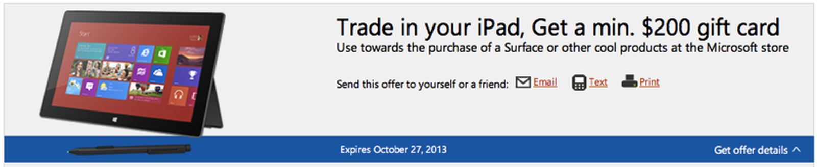 Microsoft Retail Stores Offering at Least $200 for iPad Trade-In ...