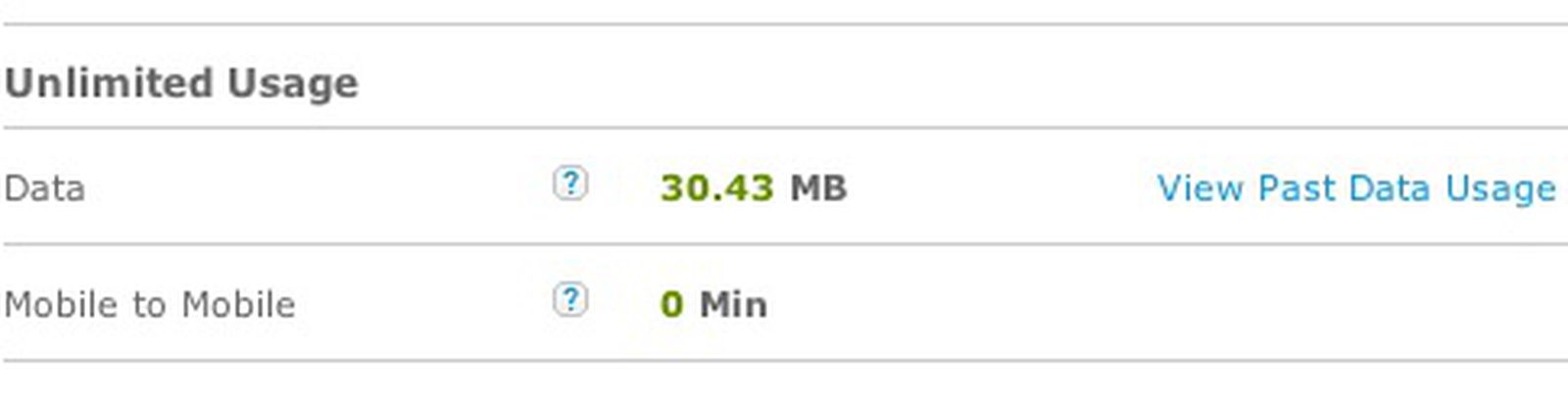 Checking AT&T iPhone Data Usage History - MacRumors