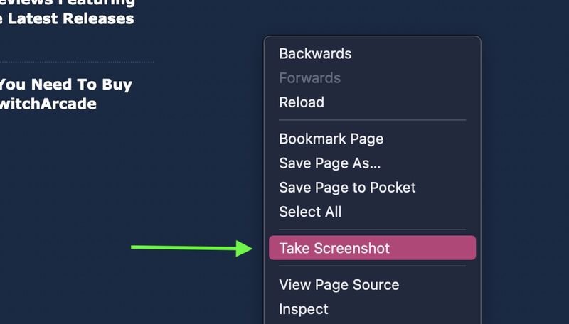 How to Screenshot An Entire Webpage on Mac - MacRumors