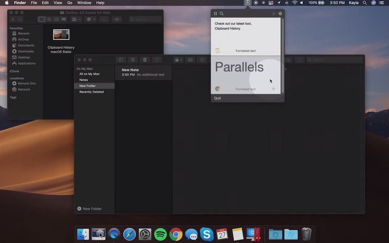 Parallels Toolbox for Mac Adds New One-Click Shortcuts: Clipboard ...