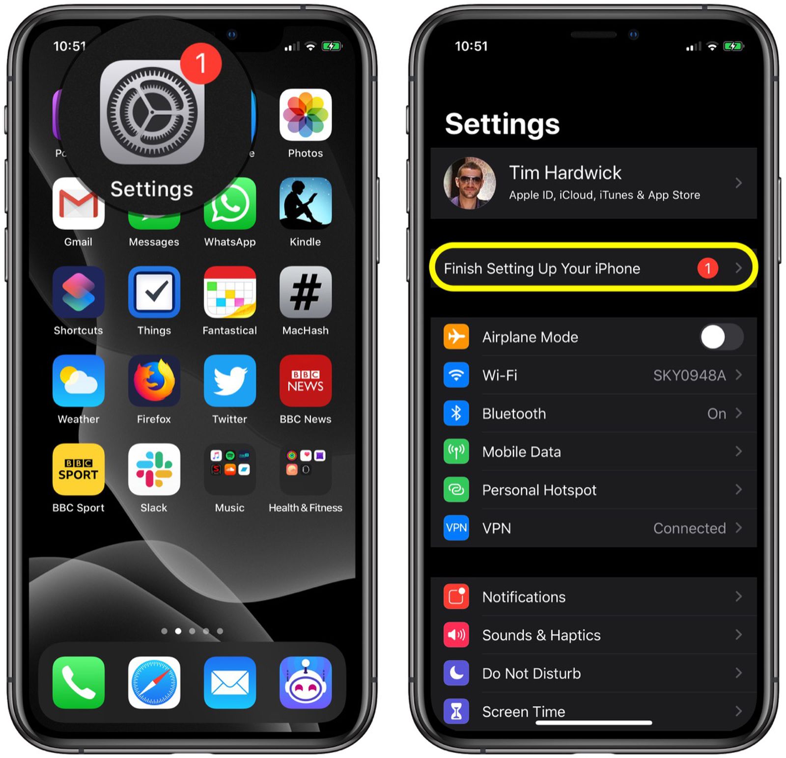 How to Remove Annoying iOS Prompts Asking You to Finish Setting Up Your Device - MacRumors