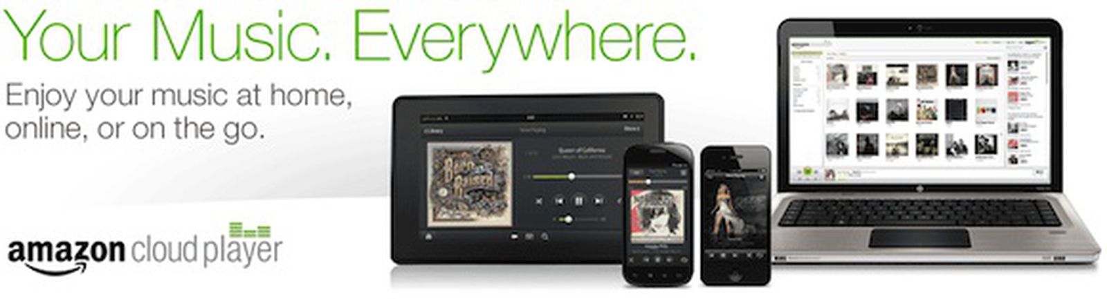 Amazon Cloud Player Upgraded with Scan and Match, 256 Kbps Audio - MacRumors