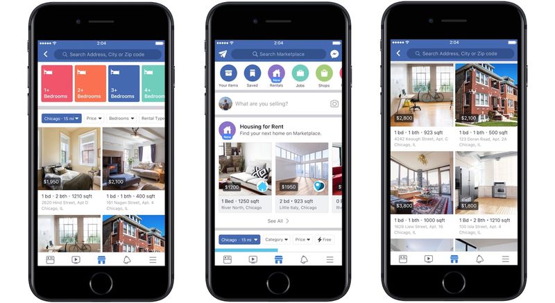 Facebook Expands Apartment Rental Category in Marketplace With ...