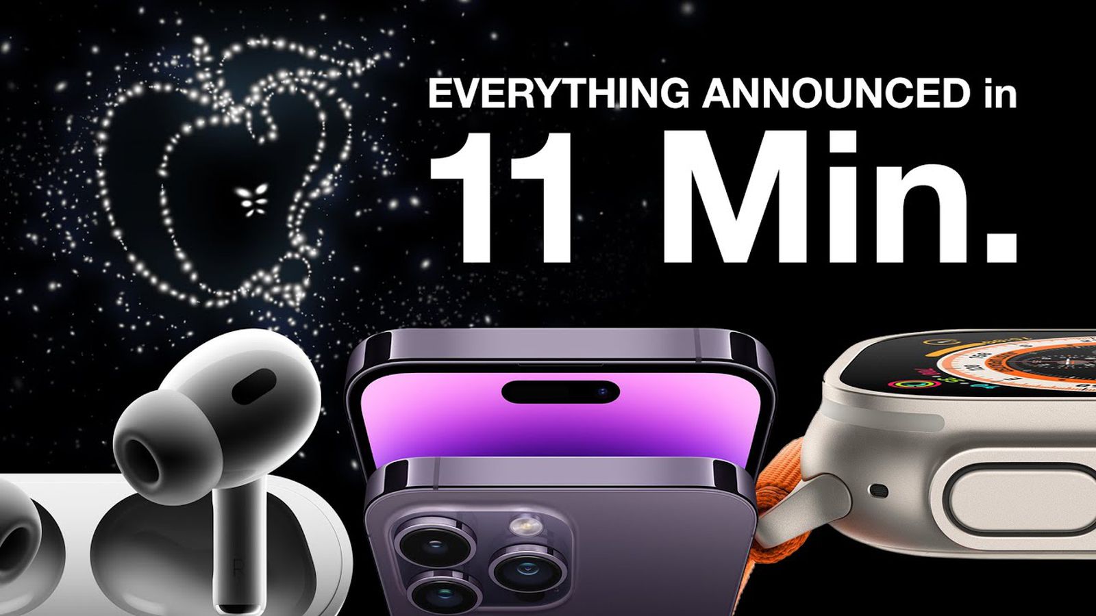 Everything Announced at Today's Apple Event in Just 11 Minutes - MacRumors