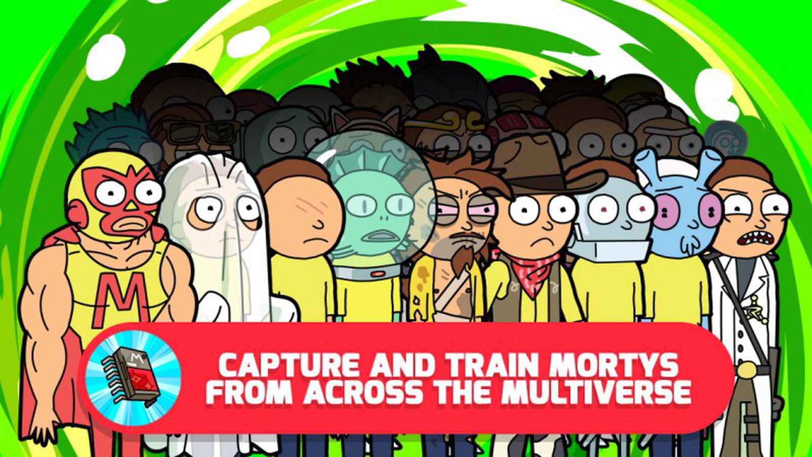 Pokémon-Inspired 'Pocket Mortys' Game Hits the App Store Today - MacRumors